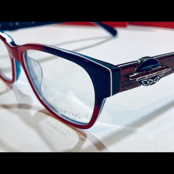 Coco Song | Accessories | Coco Song Eyeglasses Sunset Horizon Redblue ...